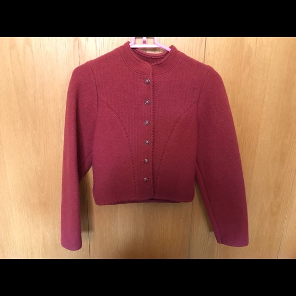 Jackets & Coats | Beautiful Austrian Style Jacket In Vintage Pink ...